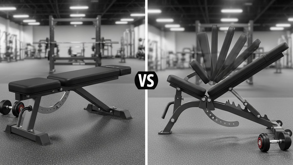 Flat Bench vs Adjustable Bench: Best Option for Home Gyms – Trojan Fitness