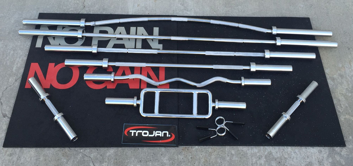 Barbells and Barbells Sets | Shop Online at Trojan Fitness