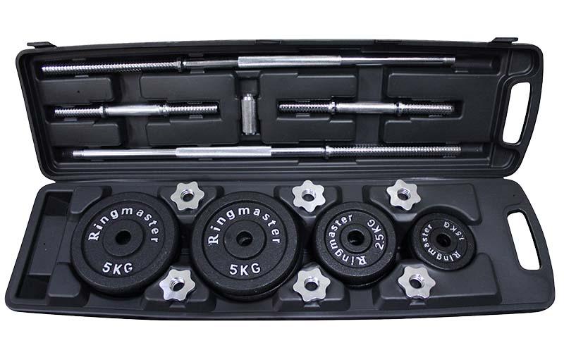 Barbell/Dumbbell Set 50 Kg – Trojan Fitness