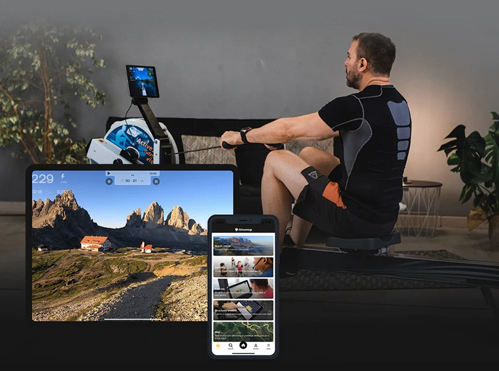 Bodyworx KR6000PROBT Programmable Rower – Trojan Fitness