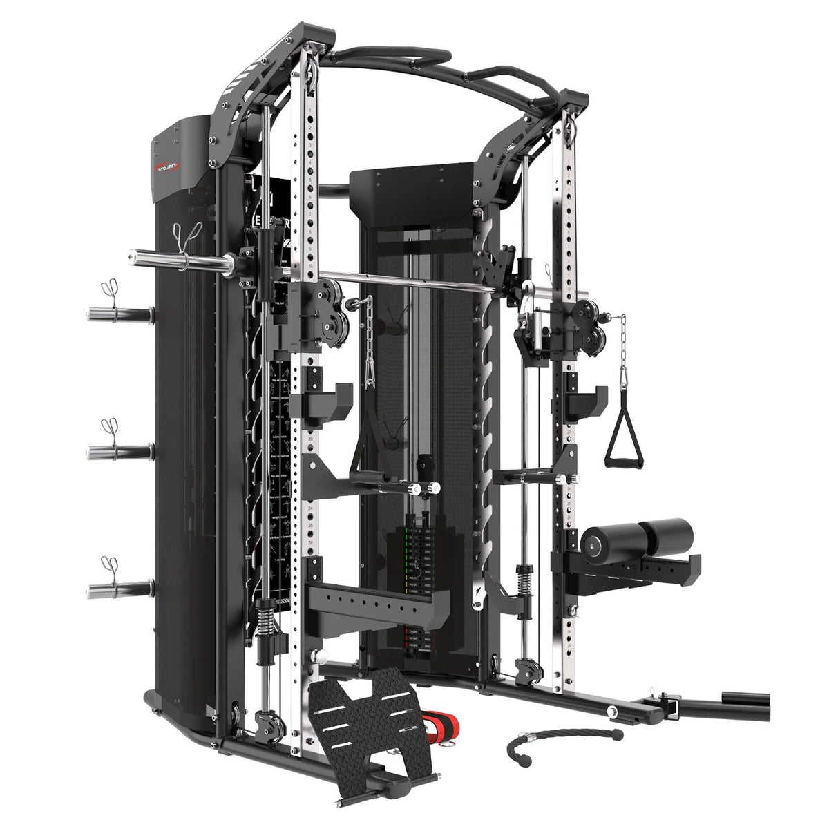 Trojan TRSM900FT Smith All in 1 Functional Trainer Leg Press – Trojan ...