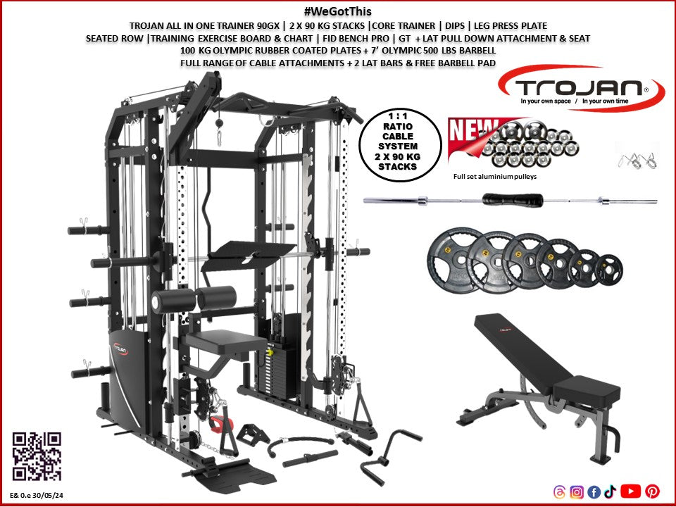 Smith Machine Packages | Best Range – Trojan Fitness